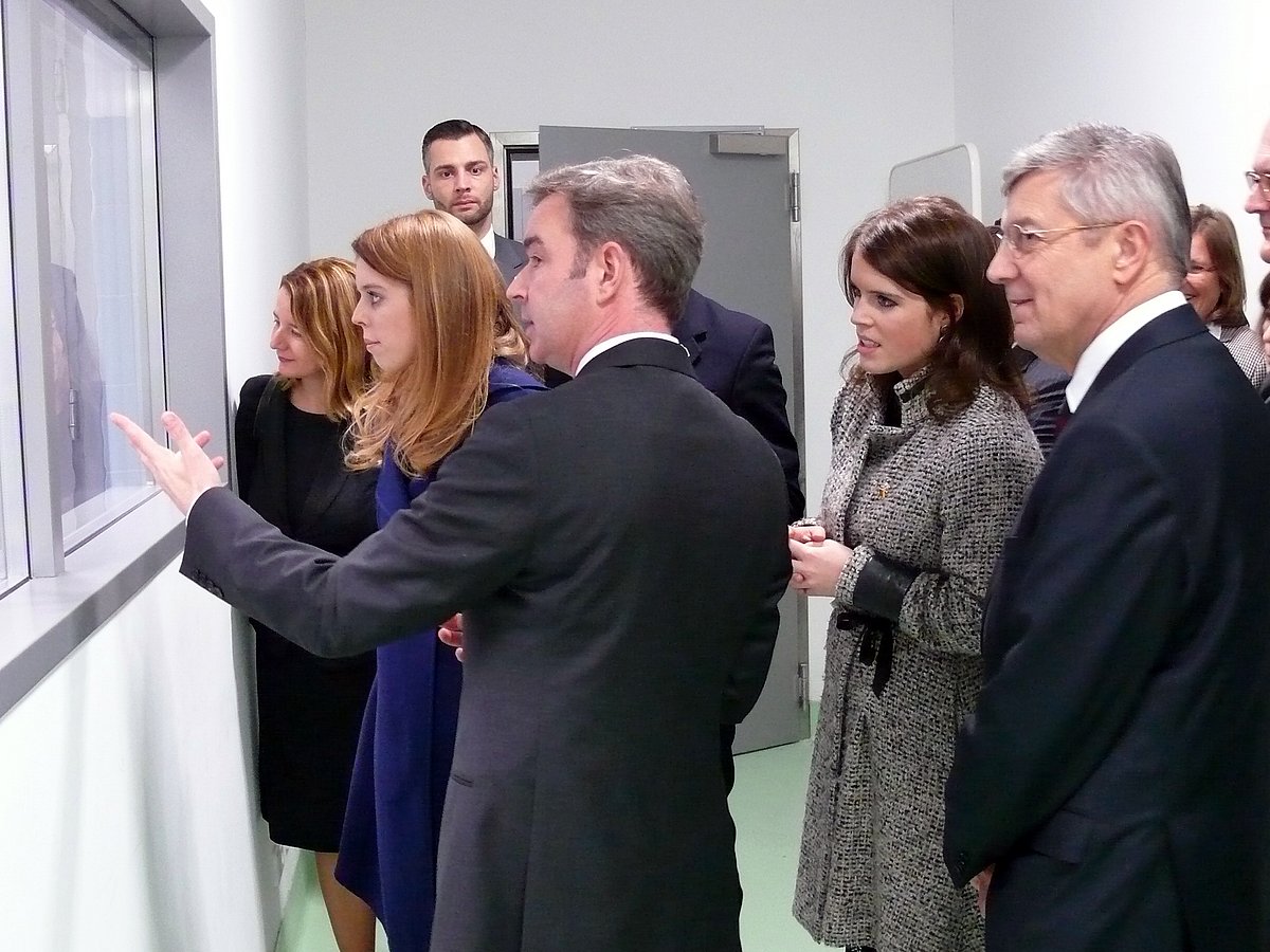 Royaler Besuch an der TiHo